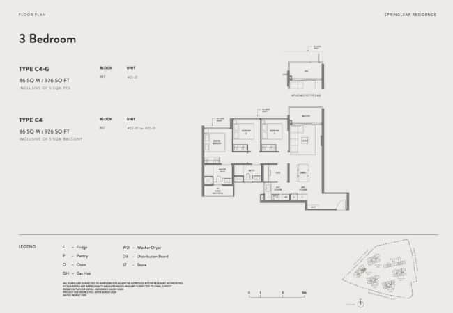 Floor Plan – Springleaf Residence