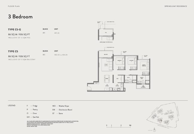 Floor Plan – Springleaf Residence