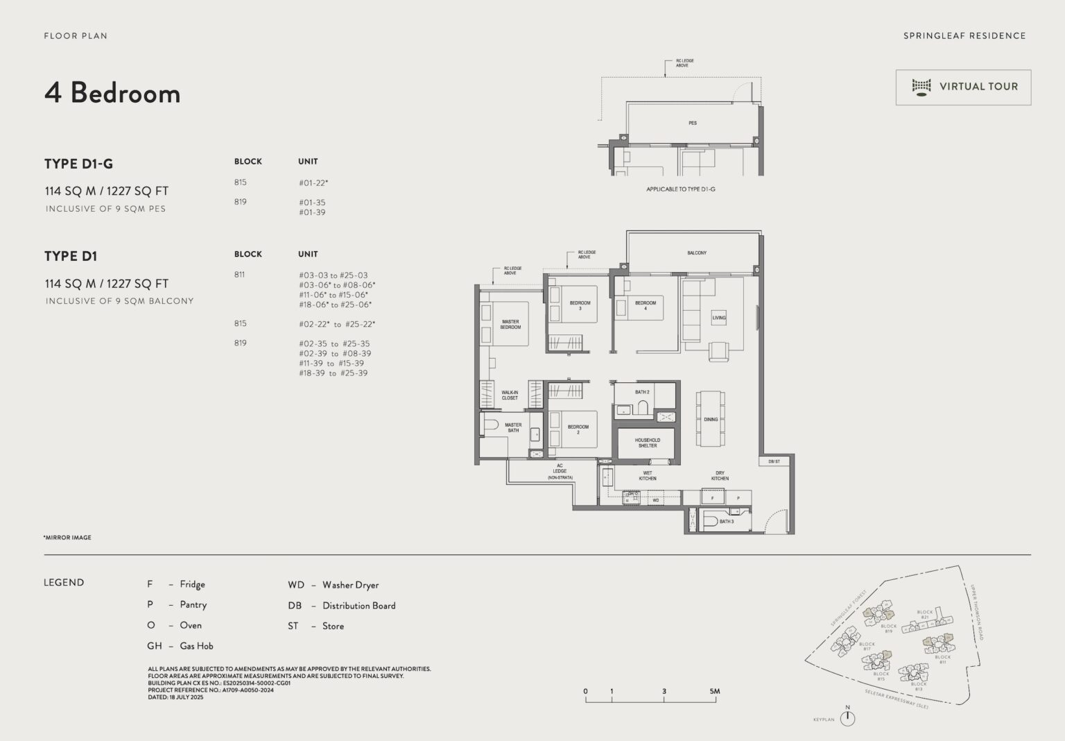 Floor Plan – Springleaf Residence