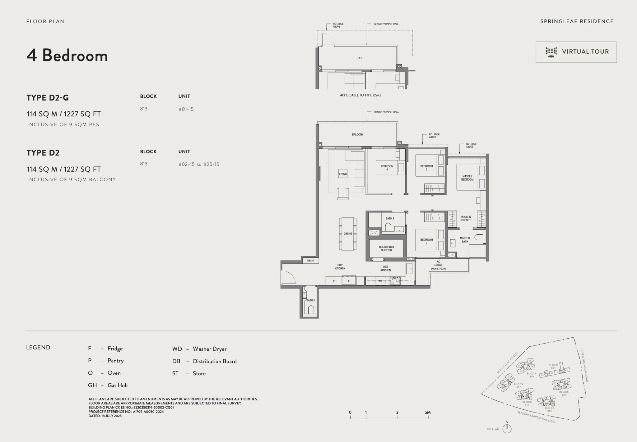 Floor Plan – Springleaf Residence