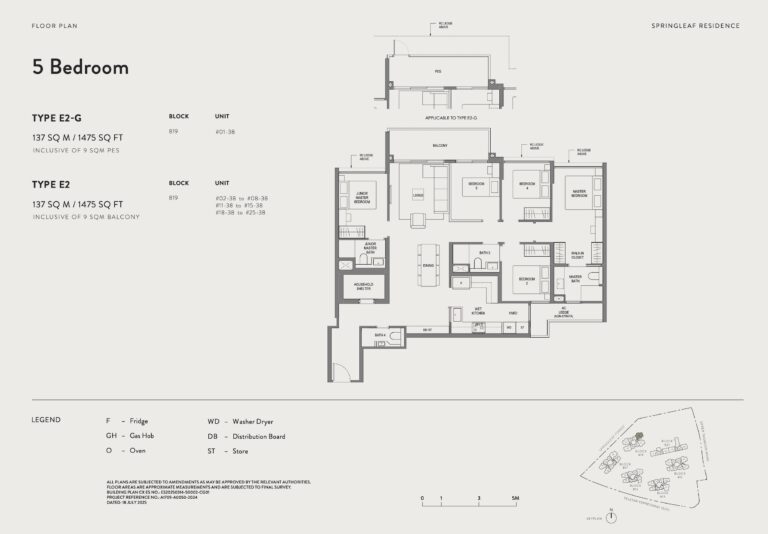 Floor Plan – Springleaf Residence